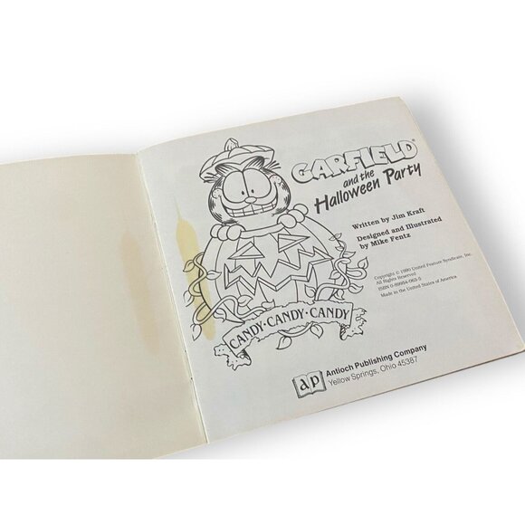 Antioch Publishing Company | Toys | Vintage 99 Garfield And The ...